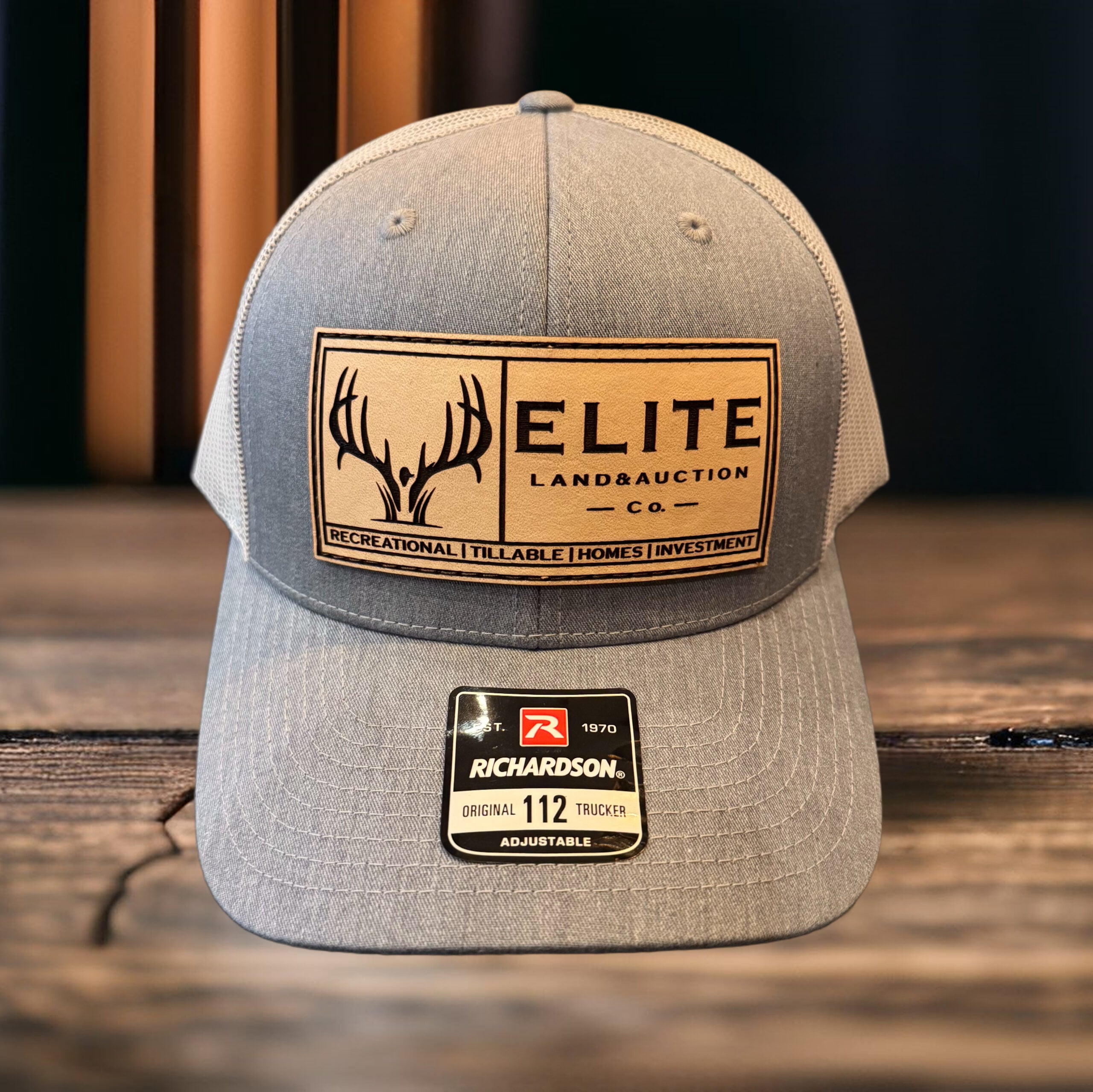 Elite Richardson Hats - Heather & Light Grey - Elite Land & Auction Co.